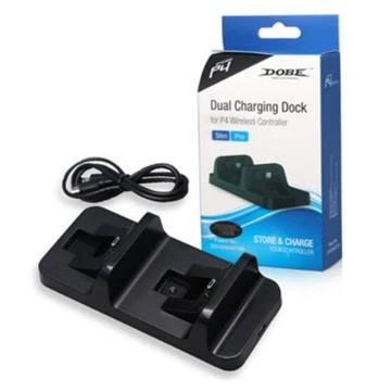 DOBE DUAL CHARGING DOCK STATION FOR PS4 WIRELESS CONTROLLERS