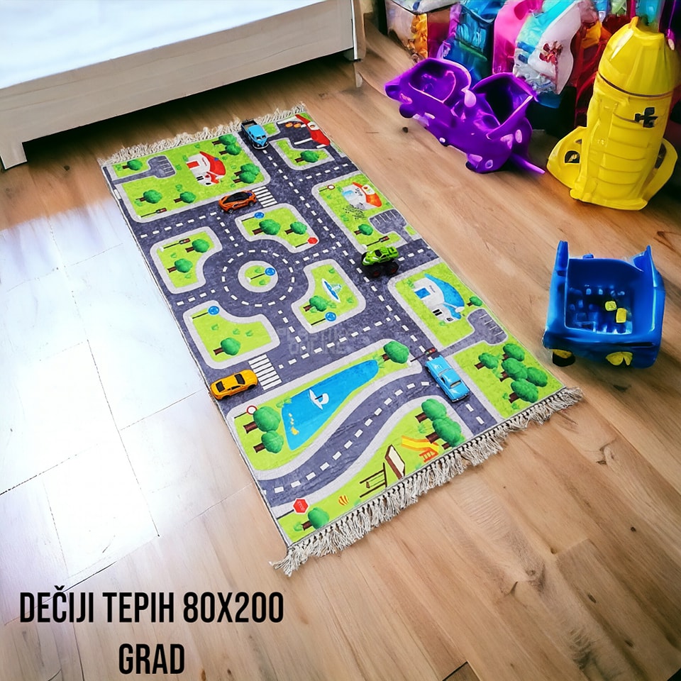 Dečiji tepih 80×200 GRAD
