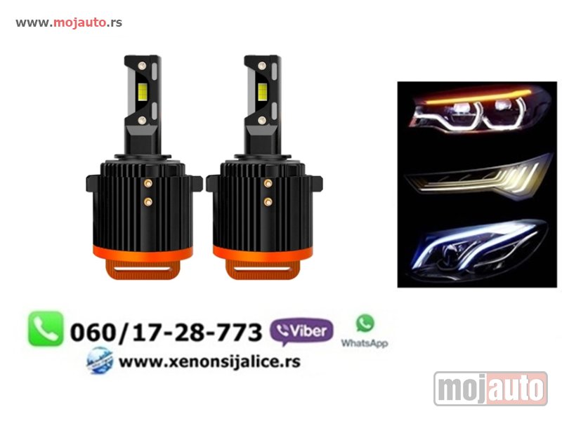 H7 golf 6,golf 7 led sijalice 60w 10000 lumena kan bus set