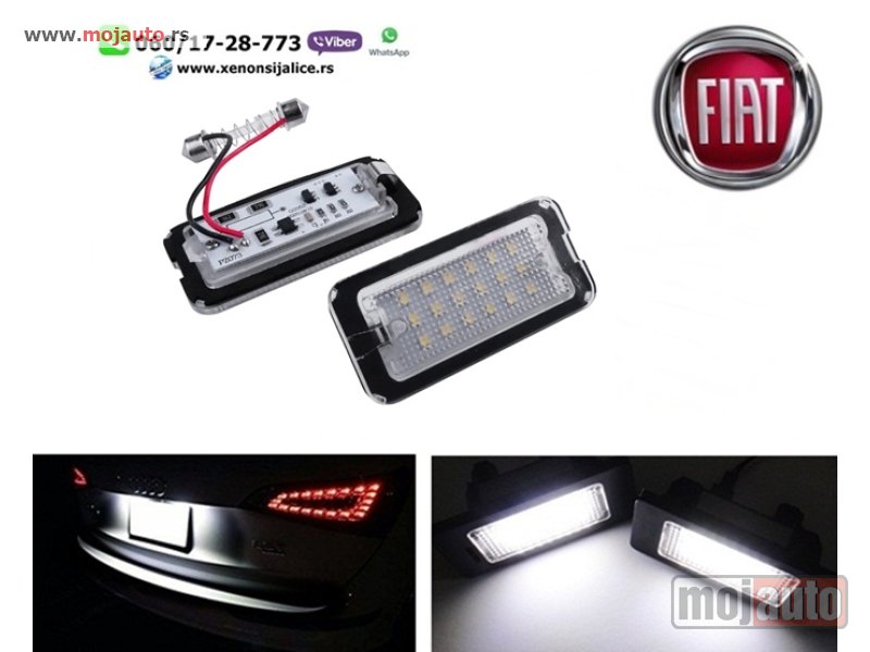 Led sijalice za tablicu led lampe fiat model 2