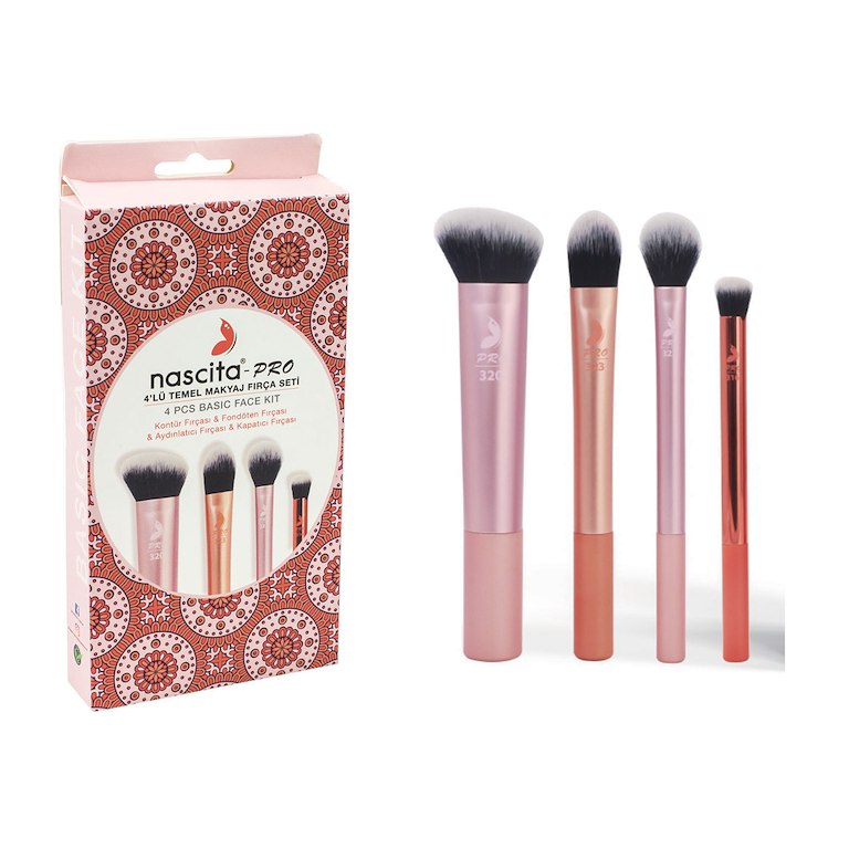 NASCITA set četkica BRUSHSET69 basic 4/1