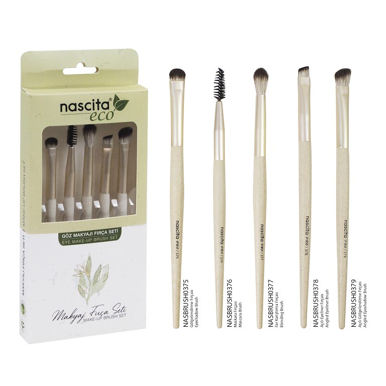 NASCITA set četkica BRUSHSET74 eco 5/1