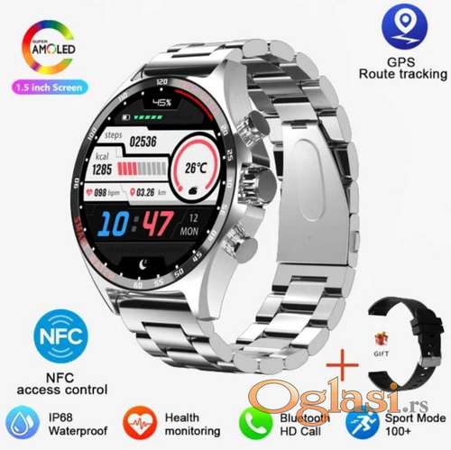 SK27 Smartwatch – Bluetoth,NFC,Kompas,AI Voice