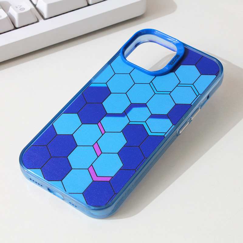 Maskica Honeycomb Color za iPhone 15 6.1 type 5