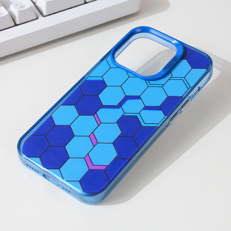 Maskica Honeycomb Color za iPhone 15 Pro 6.1 type 5