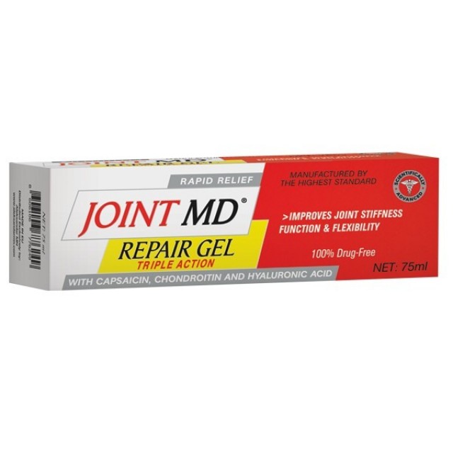 JOINT MD REPAIR GEL 75ML
Opis
INFORMACIJE
NALOG
SERVIS
KORISNI LINKOVI