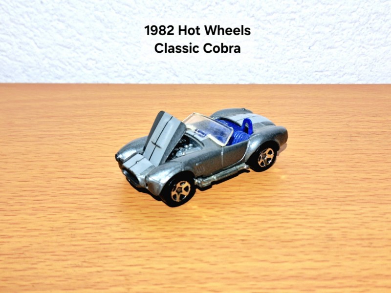 Shelby Cobra Hotwheels 1982