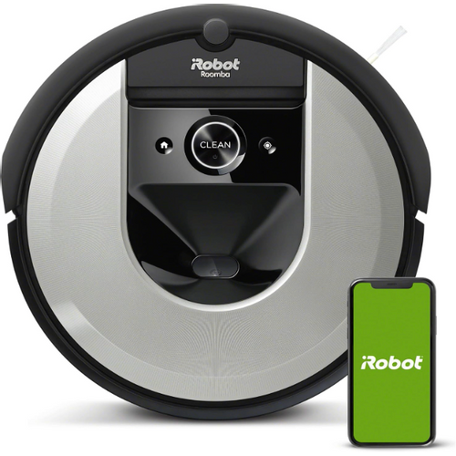 iRobot Roomba i7 usisivač i7156, Svetlo siva