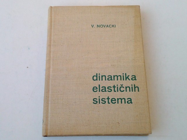 gr - DINAMIKA ELASTICNIH SISTEMA - V. Novacki