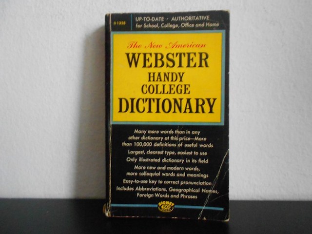 Webster Handy College Dictionary