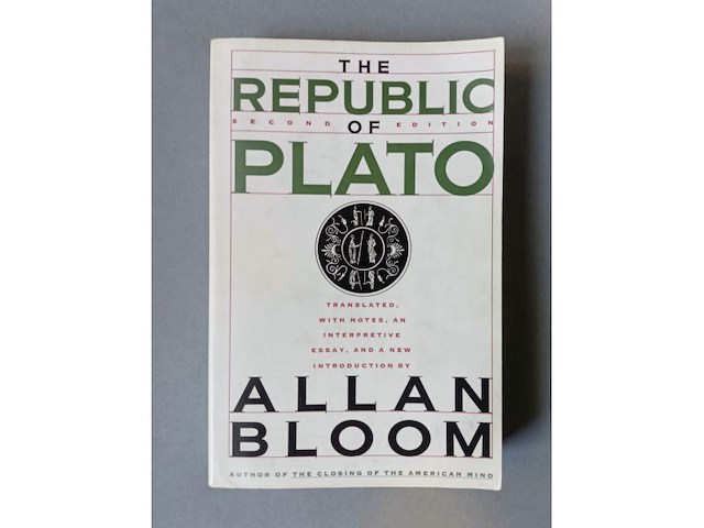 THE REPUBLIC OF PLATO - Allan Bloom