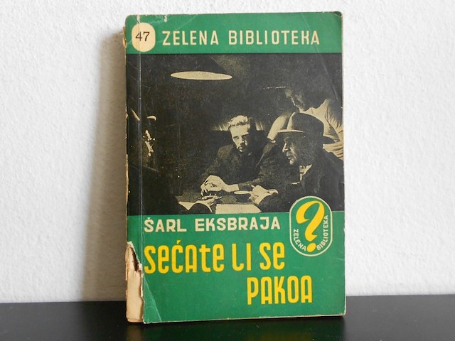 Sećate li se Pakoa? - Šarl Eksbraja