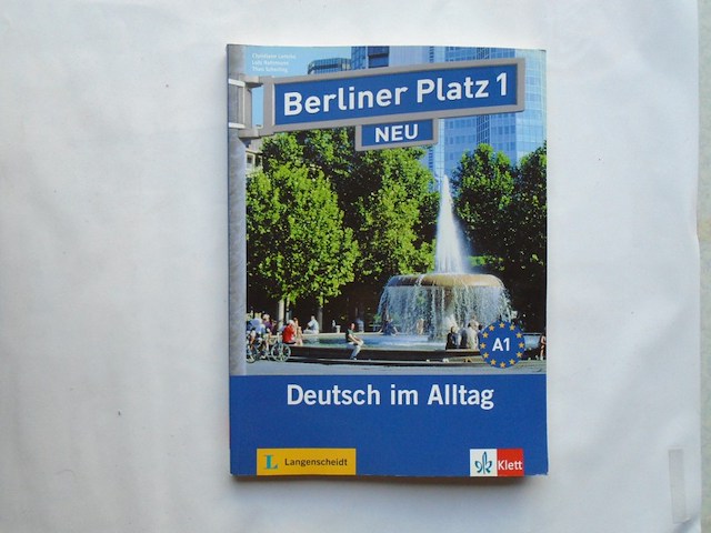 Berliner platz 1, nemački, Deutsch im Alltag,KLETT