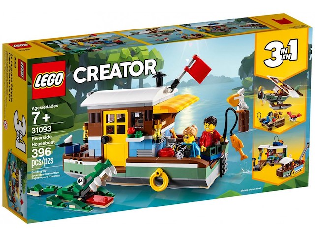 LEGO Creator - 31093 Riverside Houseboat - NOV SET!