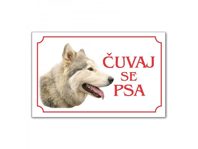 Tabla - čuvaj se psa