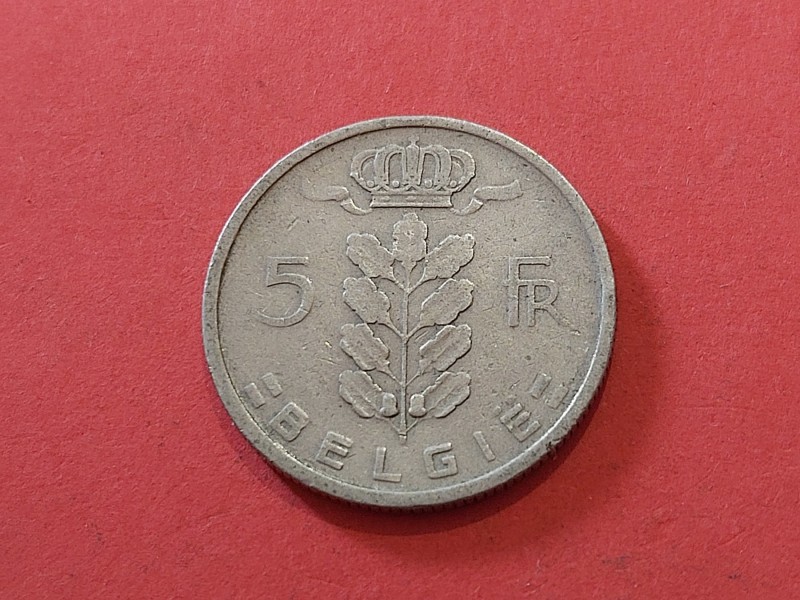 Belgija - 5 francs 1949 god