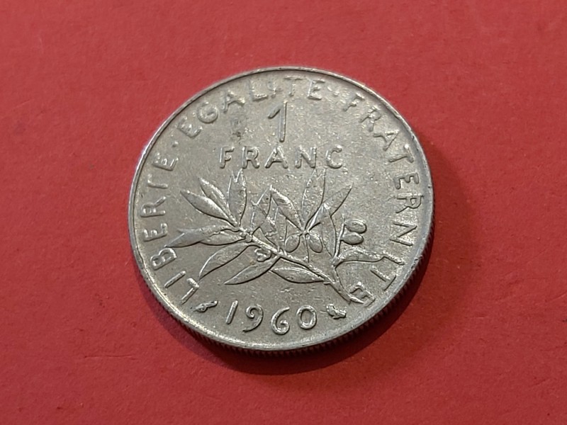 Francuska - 1 franc 1960 god