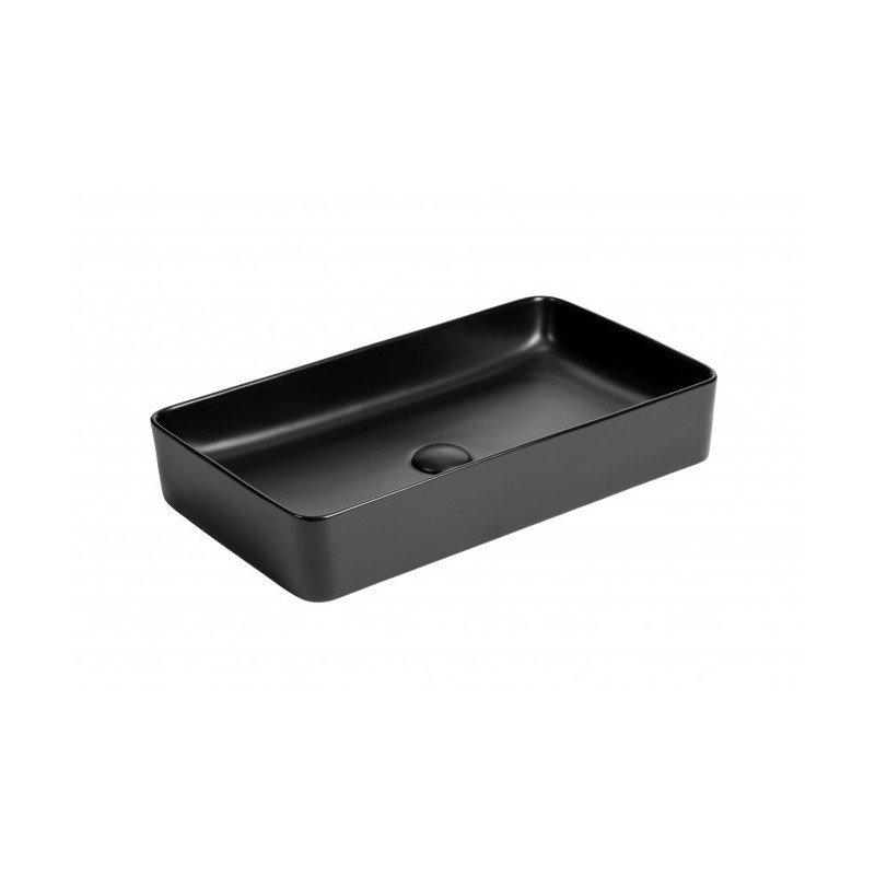 Lavabo nadgradni 605x355x115 MINOTTI mat crni