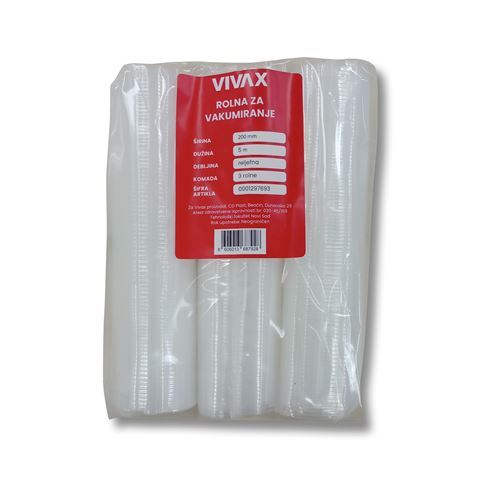 VIVAX HOME rolna za vakumiranje 200mm x 5m / 3 rolneID EK000513657