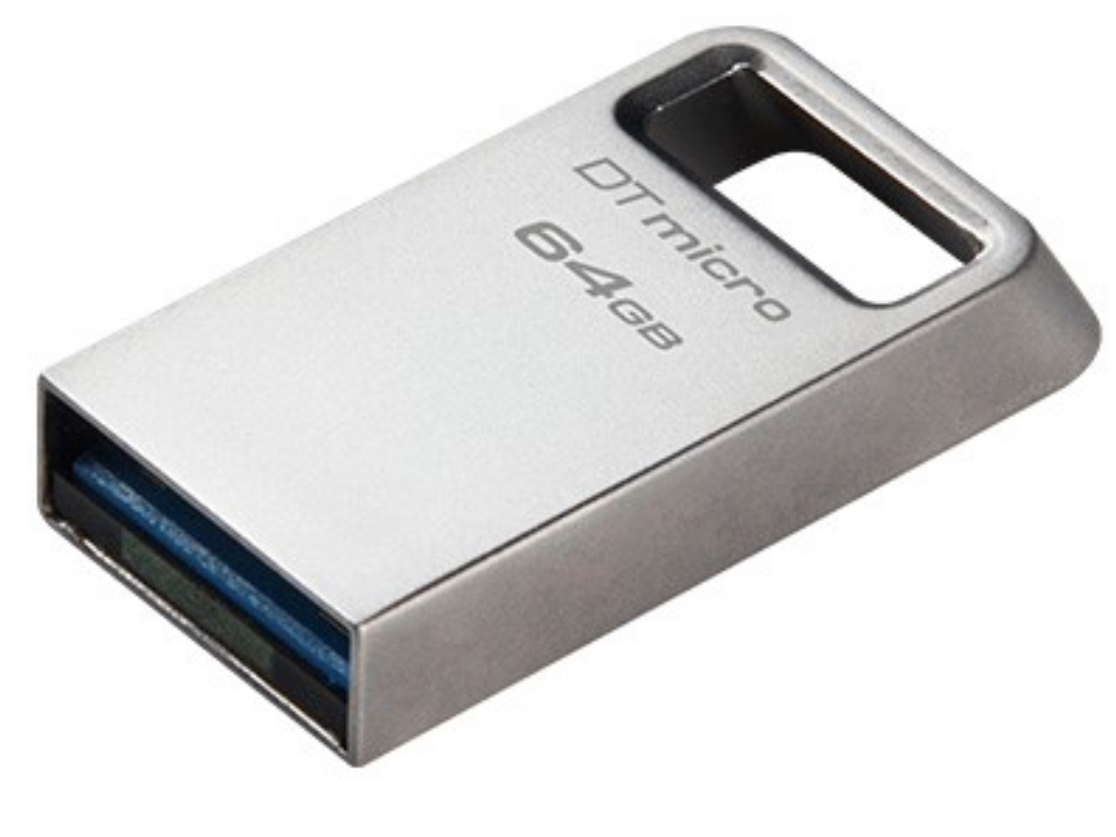 USB memorija KINGSTON DTMC3G2/128GB/DataTraveler Micro/3.2/srebrnaID EK000575953