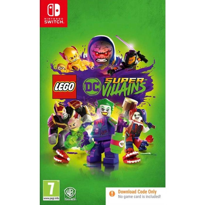 SWITCH LEGO DC Super Villains (code in a box)