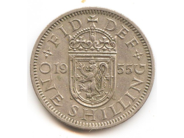 Velika Britanija 1 shilling 1955