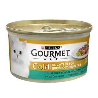 Hrana-macke zec.jetra Gourmet Gold 85g