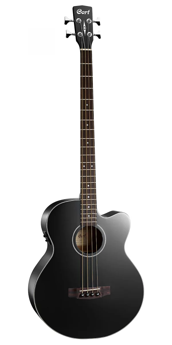 CORT AB 850F BK w/bag Elektro akustična bas gitara