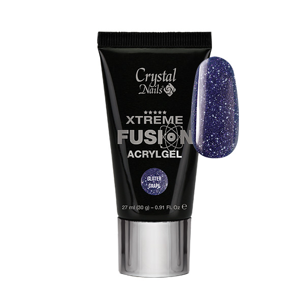 CN EXTREME FUSION AKRILNI GEL GLITER GRAPE 30G