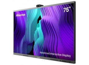 Hisense GoBoard 75MR6DE 75'' UHD 4K Touchscreen Commercial Monitor with Integrated Camera