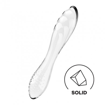 Stakleni Dildo | SATISFYER Dazzling Crystal Glass Dildo Transparent 1