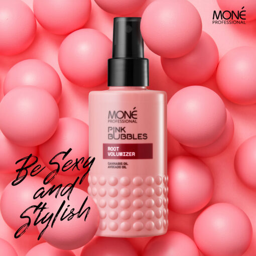 Moné Pink Bubbles Root Volumizer – 150ml