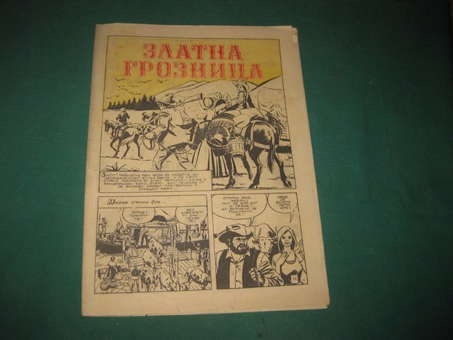 Politikin Zabavnik br.887 (SAMO strip) Zlatna groznica