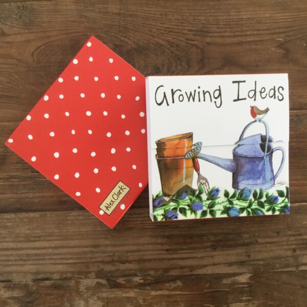 Alex Clark notepad MM Growing Ideas Watering Can 01426