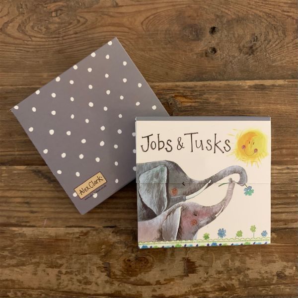 Alex Clark notepad MM Jobs & Tusks Elephant 10183