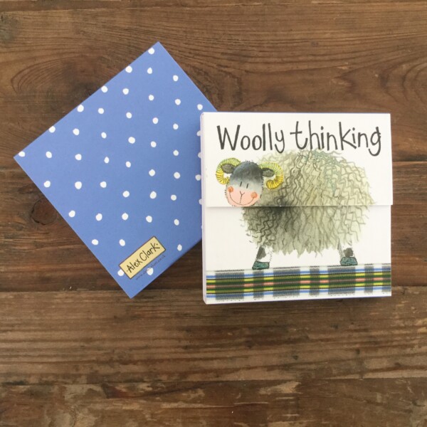 Alex Clark notepad MM Wooly Thinking Sheep 96869