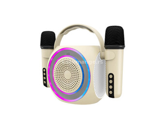 Celly bežični zvučnik sa 2 mikrofona ( PARTYMIC2WH )