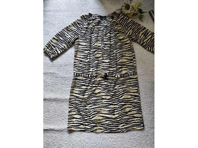 ♫ ♪ ♫ MAISON SCOTCH yellow leopard haljina