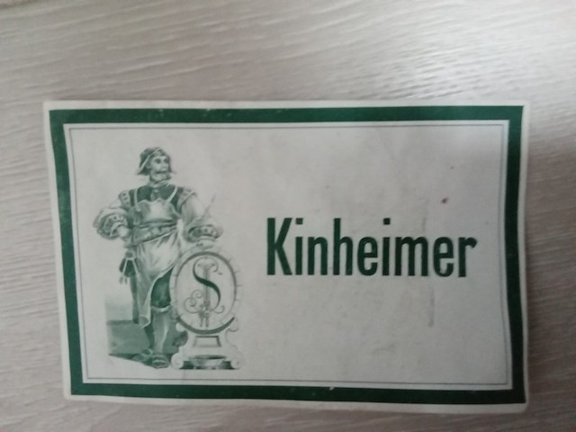 Etiketa Kinheimer