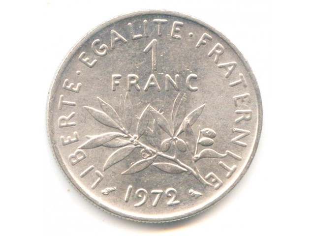 Francuska 1 franc 1972