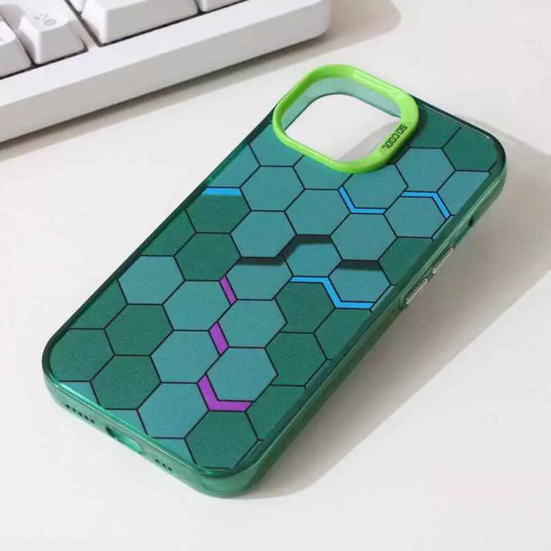 Maska Honeycomb Color za iPhone 14 6.1 type 4