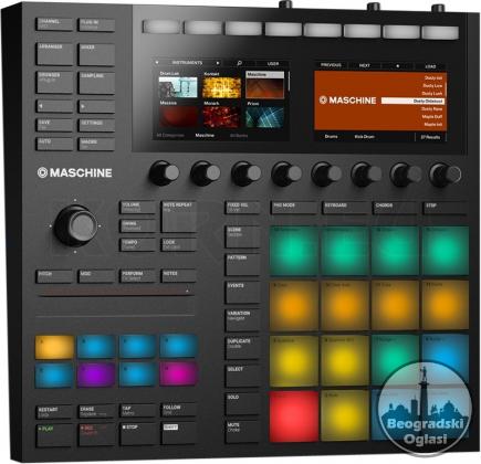 NI MASCHINE MK III MIDI CONTROLER INTERFACE