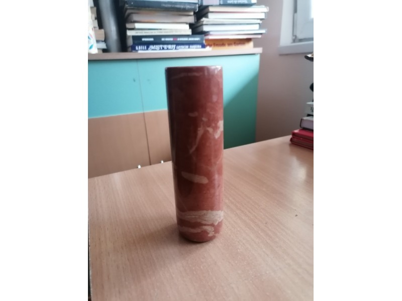 ,, MERMERNA CILINDRIČNA VAZA ,,
