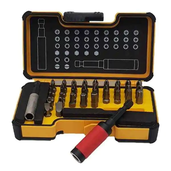 Felo set bitova XS-Strongbox Bits SL/PH/PZ/HEX/TX/SQ 38 kom