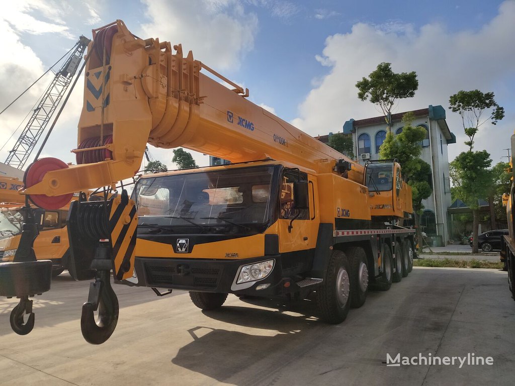 XCMG used qy100k-ii used 100t crane for saling in shanghai with high pokretna dizalica