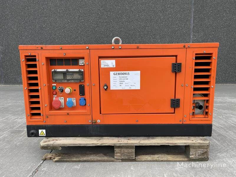 Europower EPS 113 TDE diesel generator