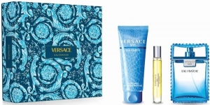 Versace Set Eau Fraiche M 100ml edt + 150ml SG + edt 10ml