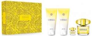 Versace Set Yellow Diamond W 90ml edt + 100ml BL + 100ml SG + 5ml edt