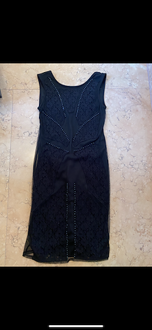 Zara crna haljina size S i M