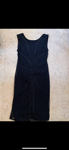 Zara crna haljina size S i M